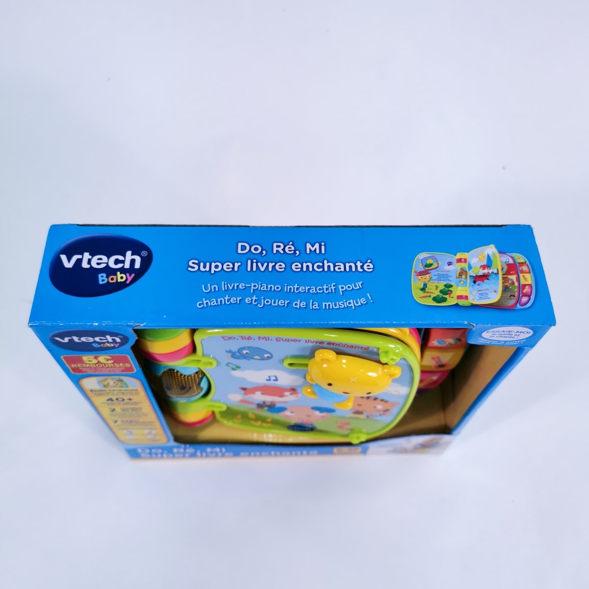 Vtech หนังสือมีเสียง ฝึกกล้ามเนื้อมือ Do Re Mi Super livre enchante ...